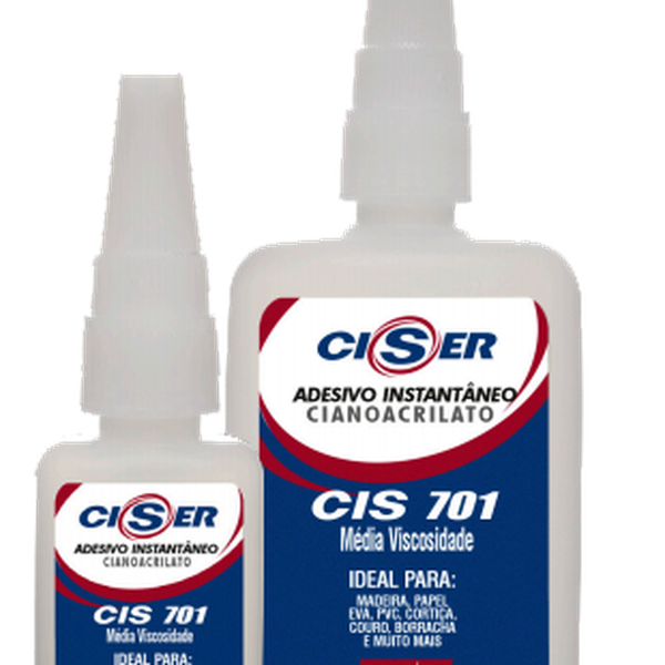 Cola Instantânea Ciser 20g Incolor - Único